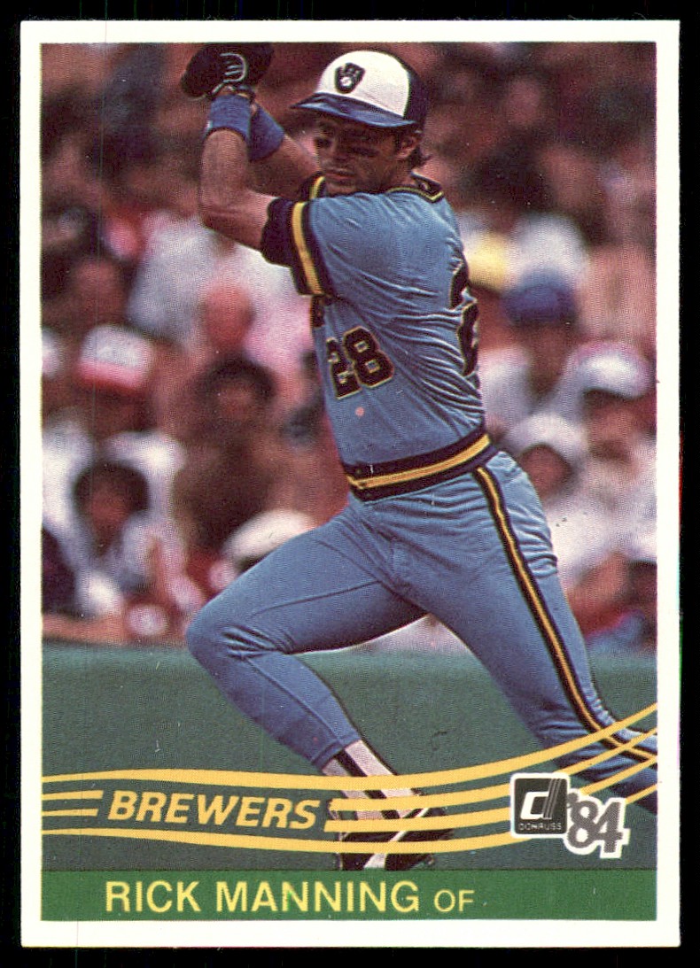 1984 Donruss Rick Manning #170 on Kronozio