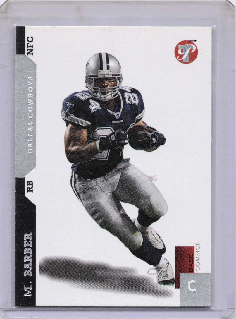 2005 Topps Pristine Marion Barber #48 on Kronozio