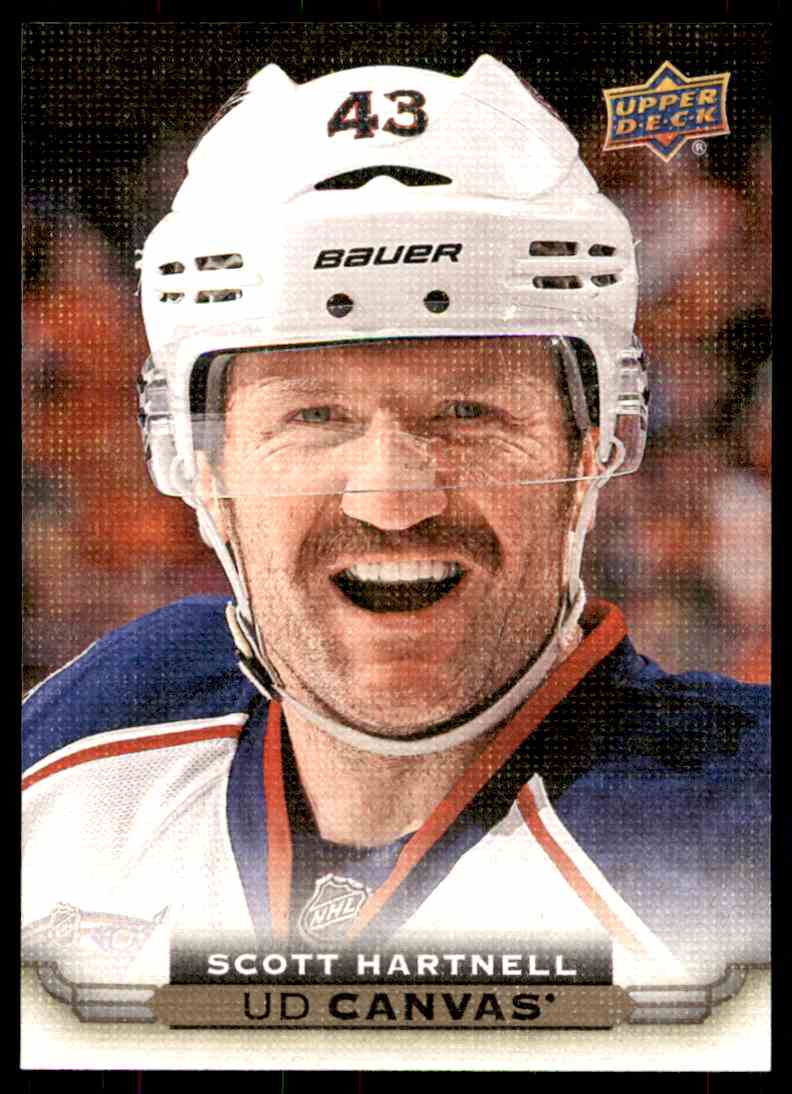2015-16 Upper Deck Serie 1 Canvas Scott Hartnell #C25 on Kronozio