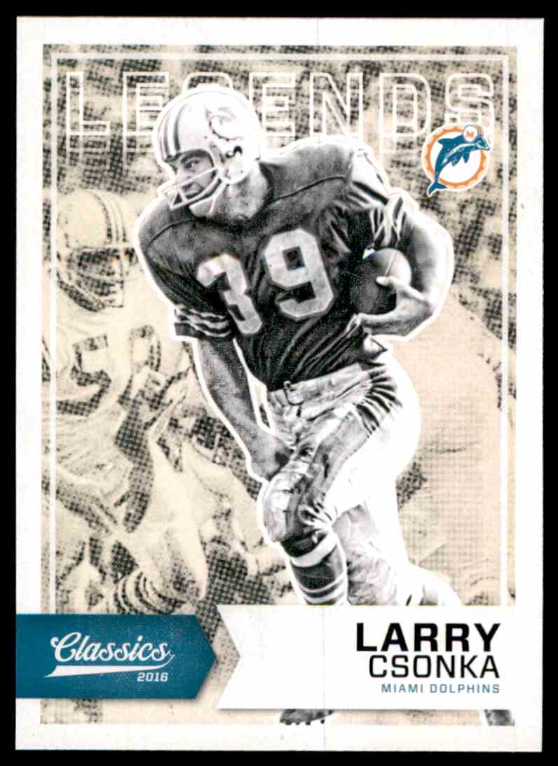 2016 Classics Larry Csonka #129 on Kronozio