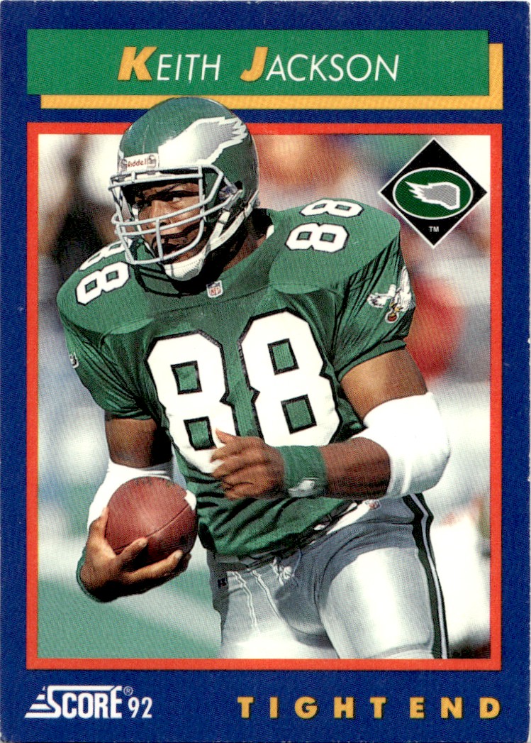 1992 Score Keith Jackson #104 on Kronozio