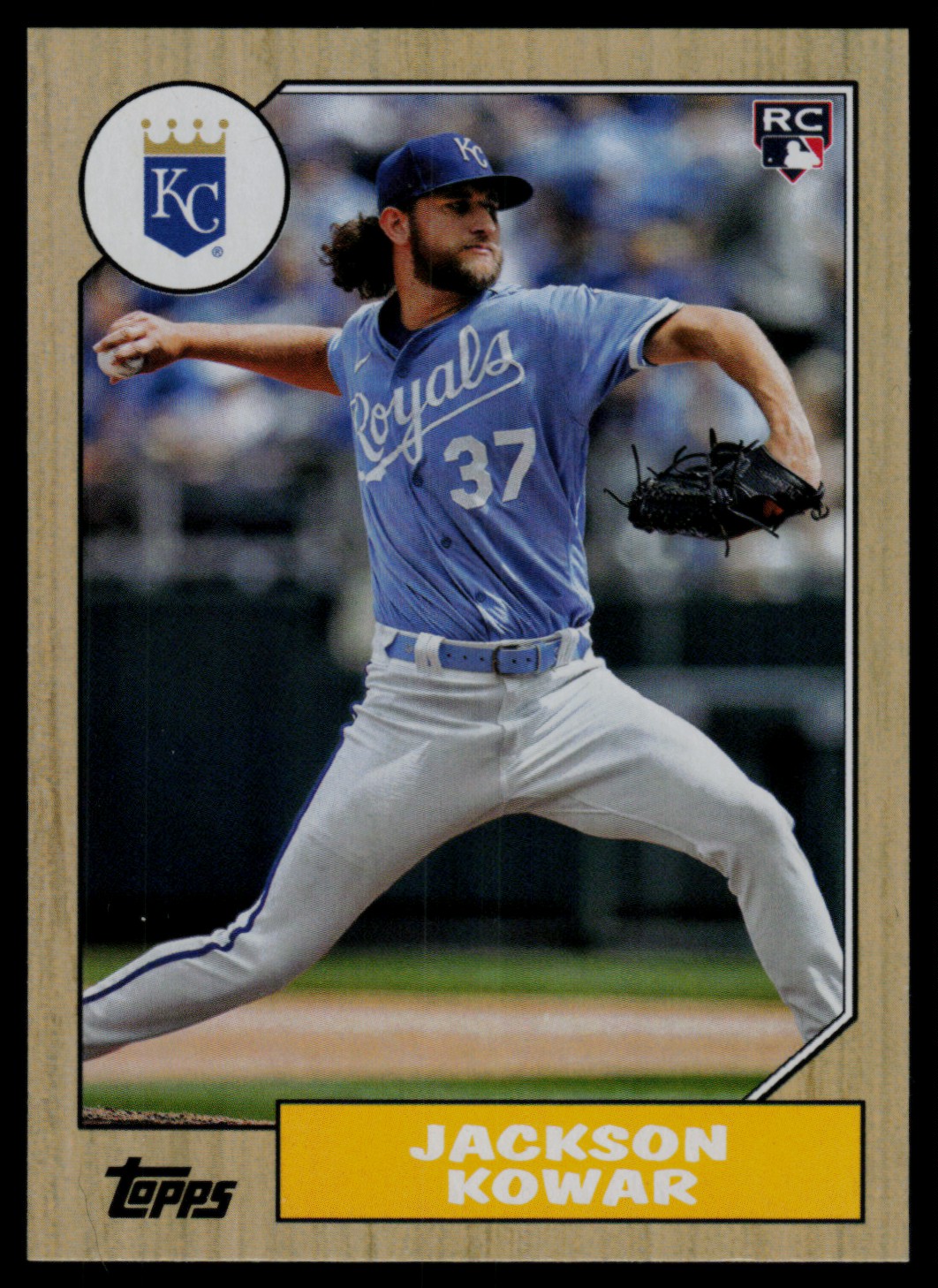 2022 Topps Archives Jackson Kowar #202 on Kronozio