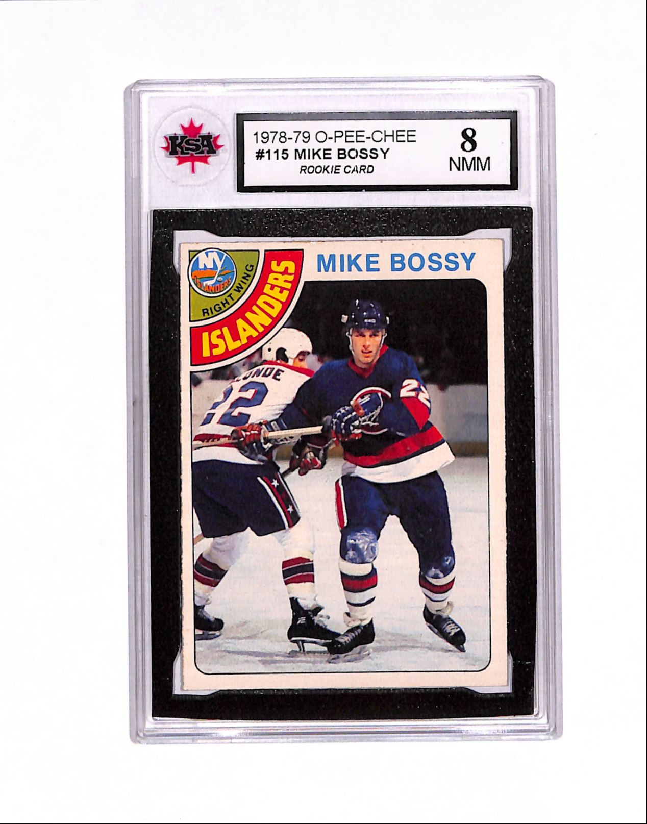 1978-79 O-Pee-Chee Mike Bossy Rookie KSA 8 (CP) #115 | eBay