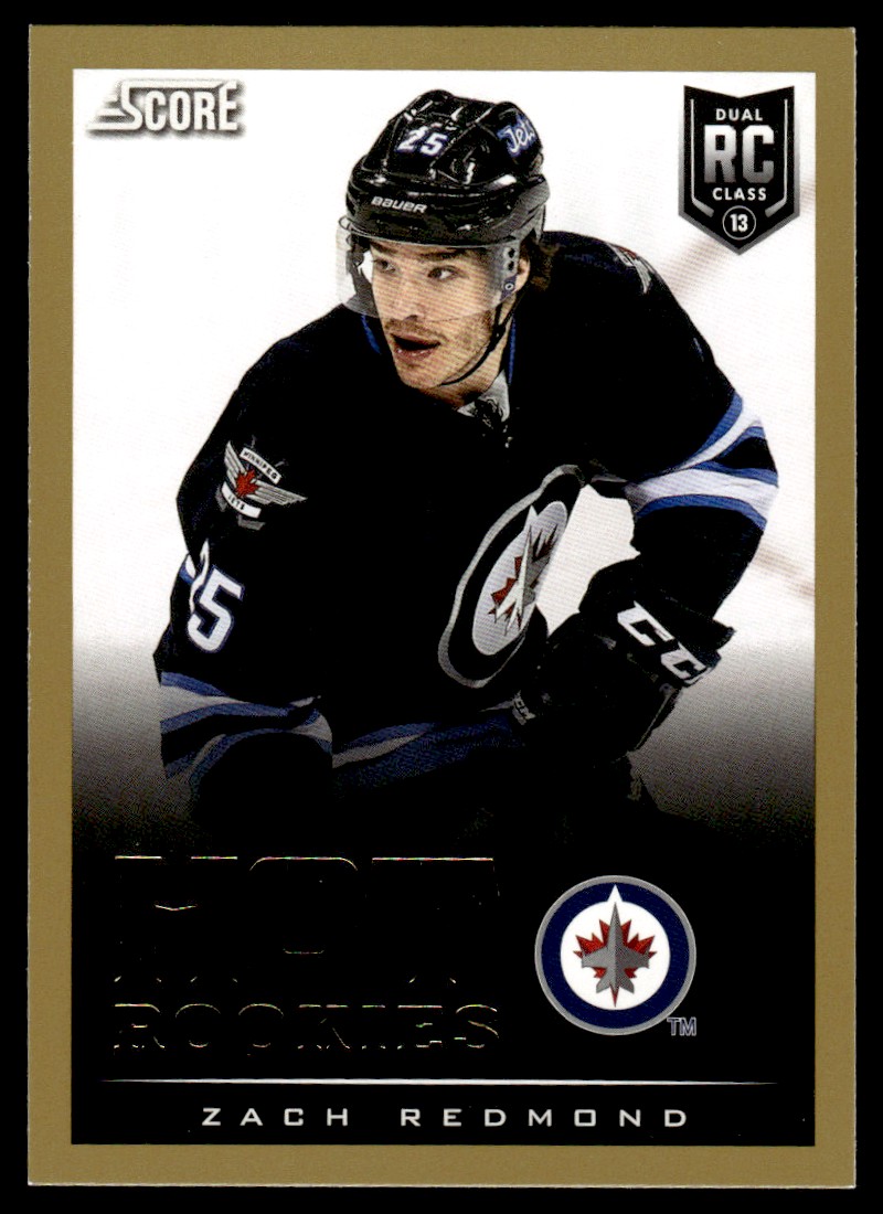 2013-14 Score Gold Zach Redmond #610 on Kronozio