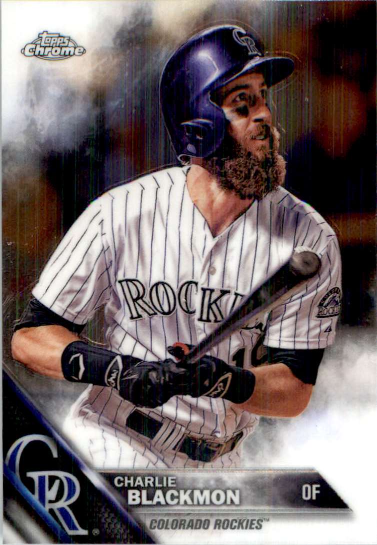 2016 Topps Chrome Charlie Blackmon #15 on Kronozio