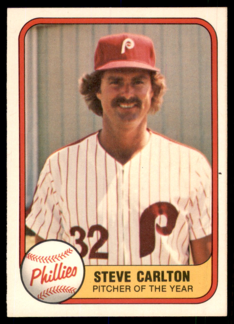 1981 Fleer Steve Carlton #6C on Kronozio