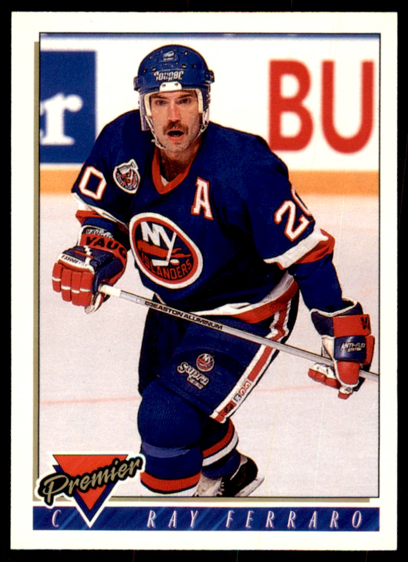 1993-94 Topps Premier Ray Ferraro #349 on Kronozio