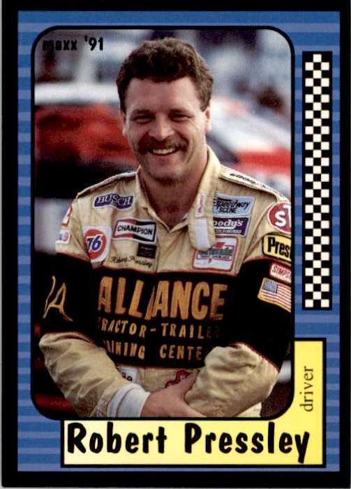 1991 Maxx Collection NASCAR Robert Pressley #147 OF 240 on Kronozio