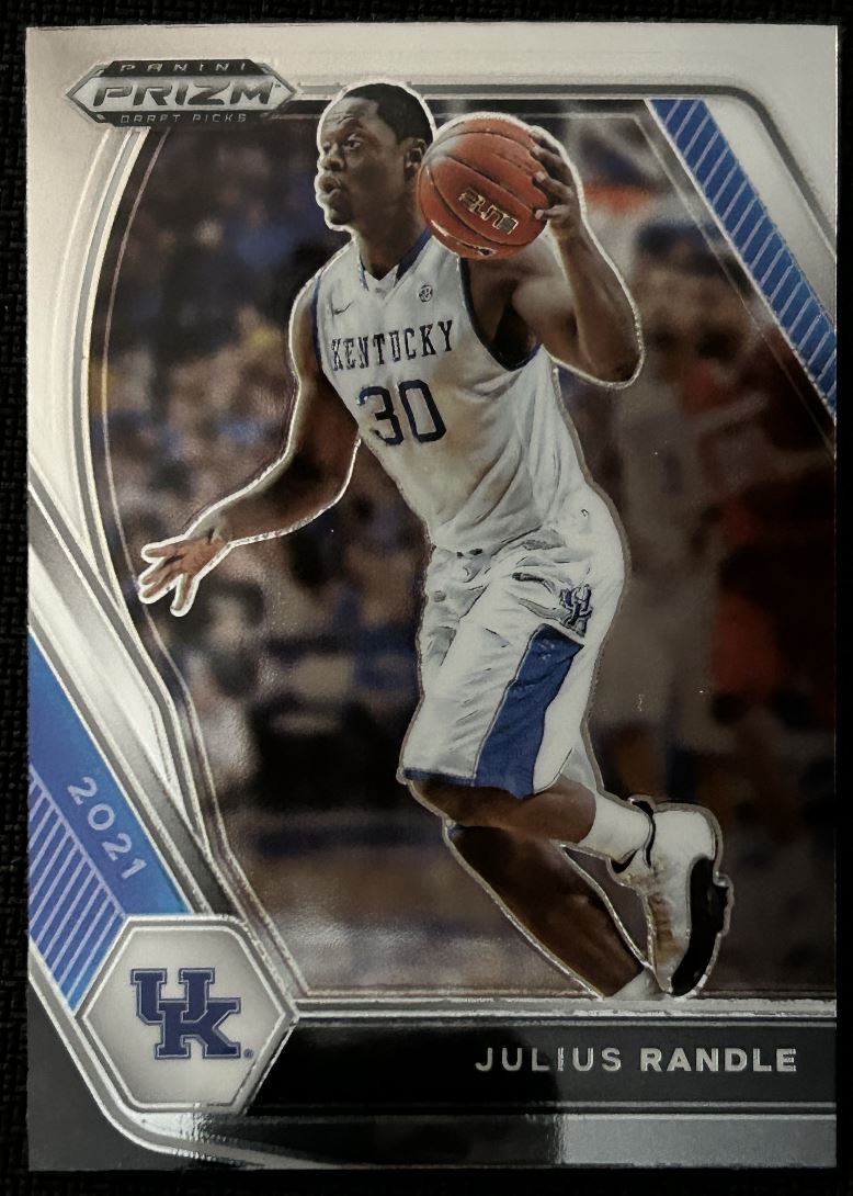 2021-22 Panini Prizm Draft Picks Julius Randle #75 on Kronozio