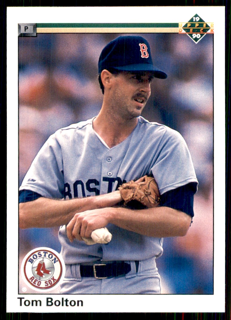 1990 Upper Deck Tom Bolton #351 on Kronozio