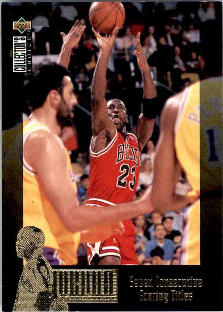 1995-96 Upper Deck Collectors Choice Michael Jordan #JC9 on Kronozio