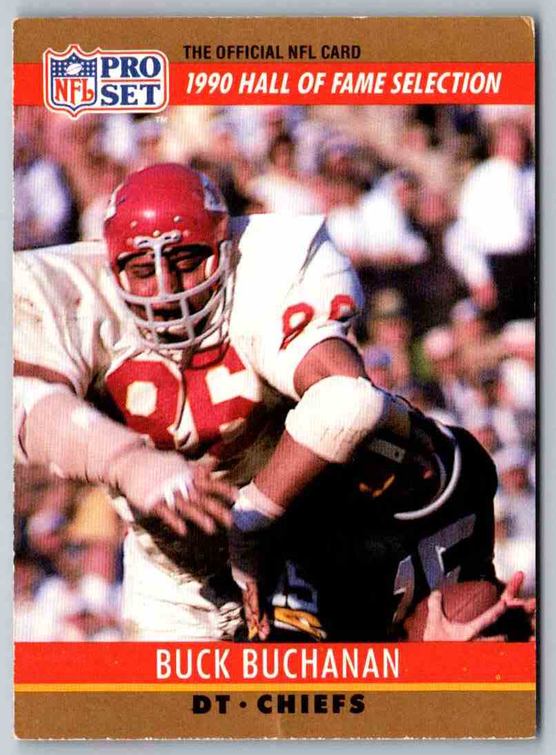 1990 Proset Buck Buchanan #23 on Kronozio