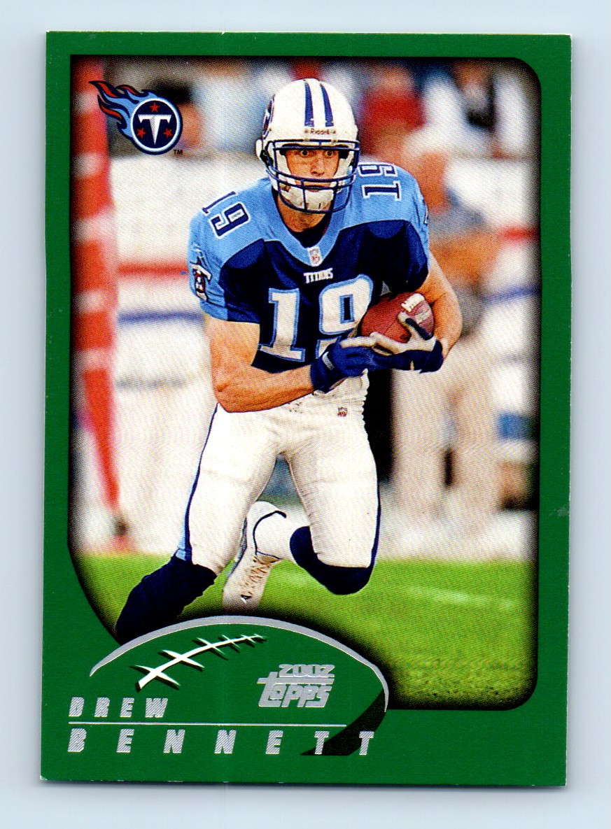 2002 Topps Drew Bennett #162 on Kronozio