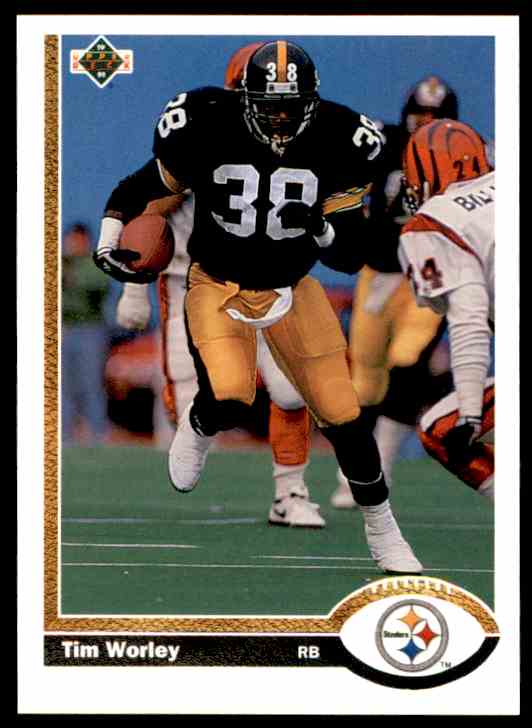 1991 Upper Deck Tim Worley #307 on Kronozio