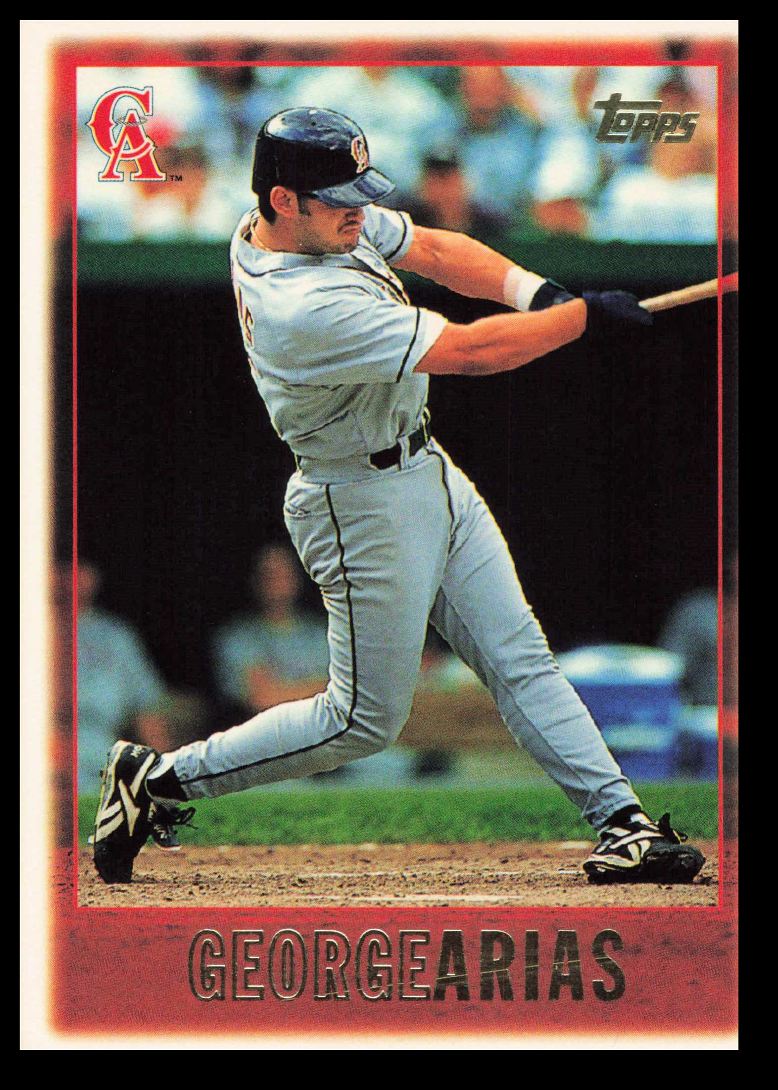 1997 Topps George Arias #306 on Kronozio