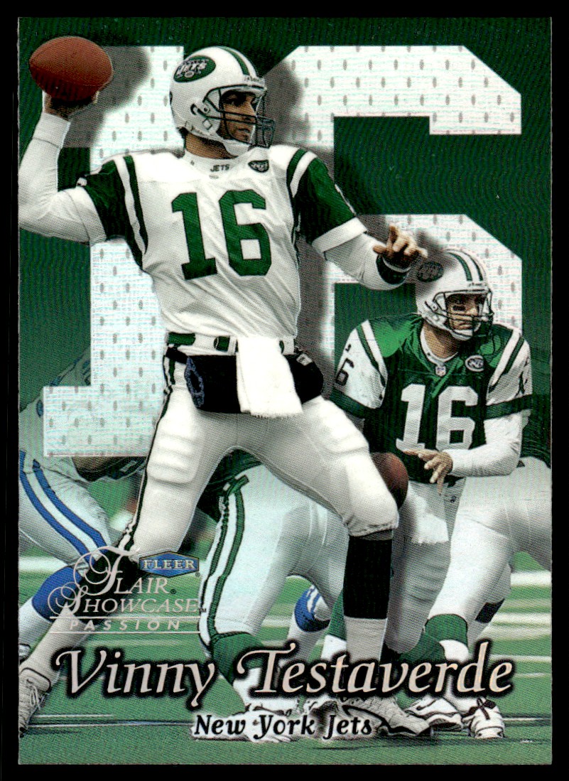 1999 Flair Showcase Vinny Testaverde #94 on Kronozio