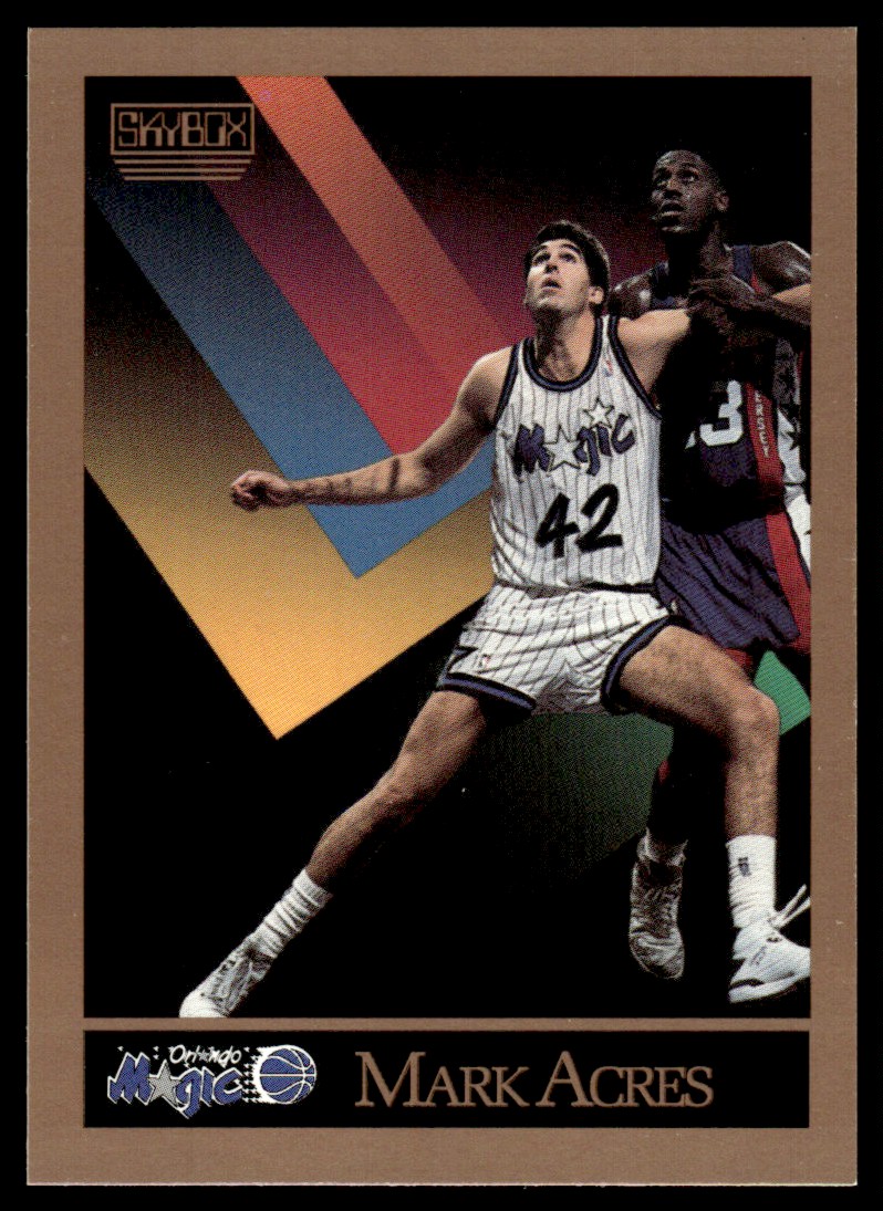 1990-91 SkyBox Mark Acres #198 on Kronozio