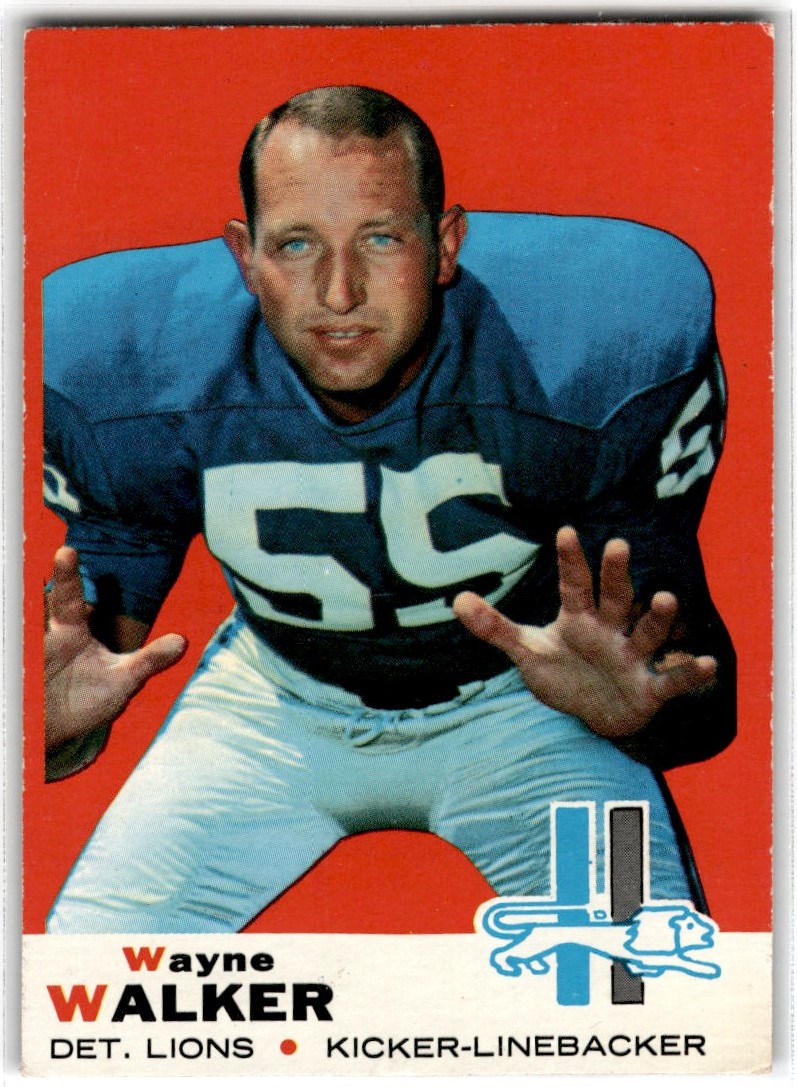 1969 Topps Wayne Walker #54 on Kronozio