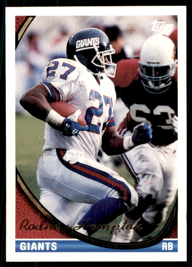 1994 Topps Rodney Hampton #5 on Kronozio
