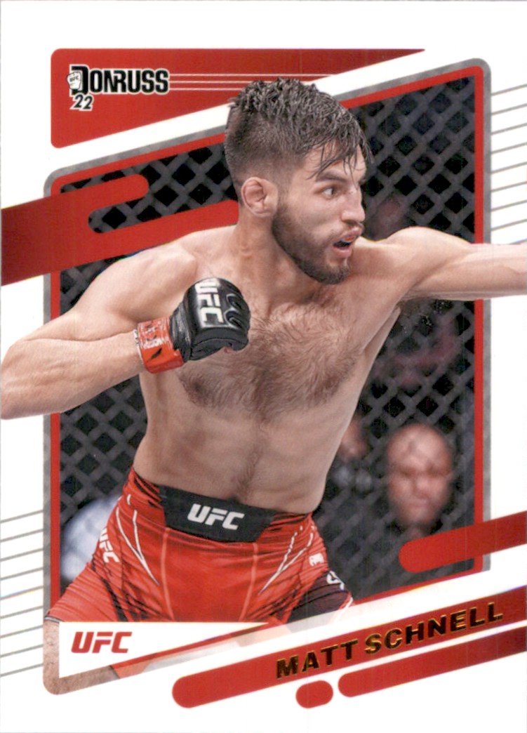 2022 Donruss UFC Matt Schnell #123 on Kronozio