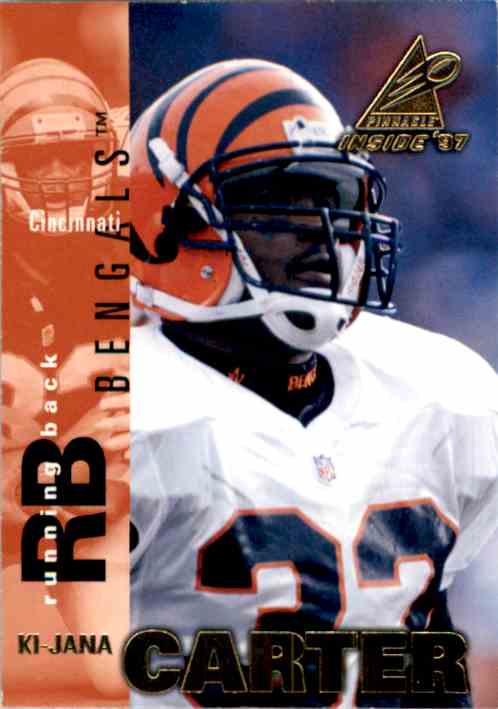 1997 Pinnacle Inside Ki-Jana Carter #59 on Kronozio