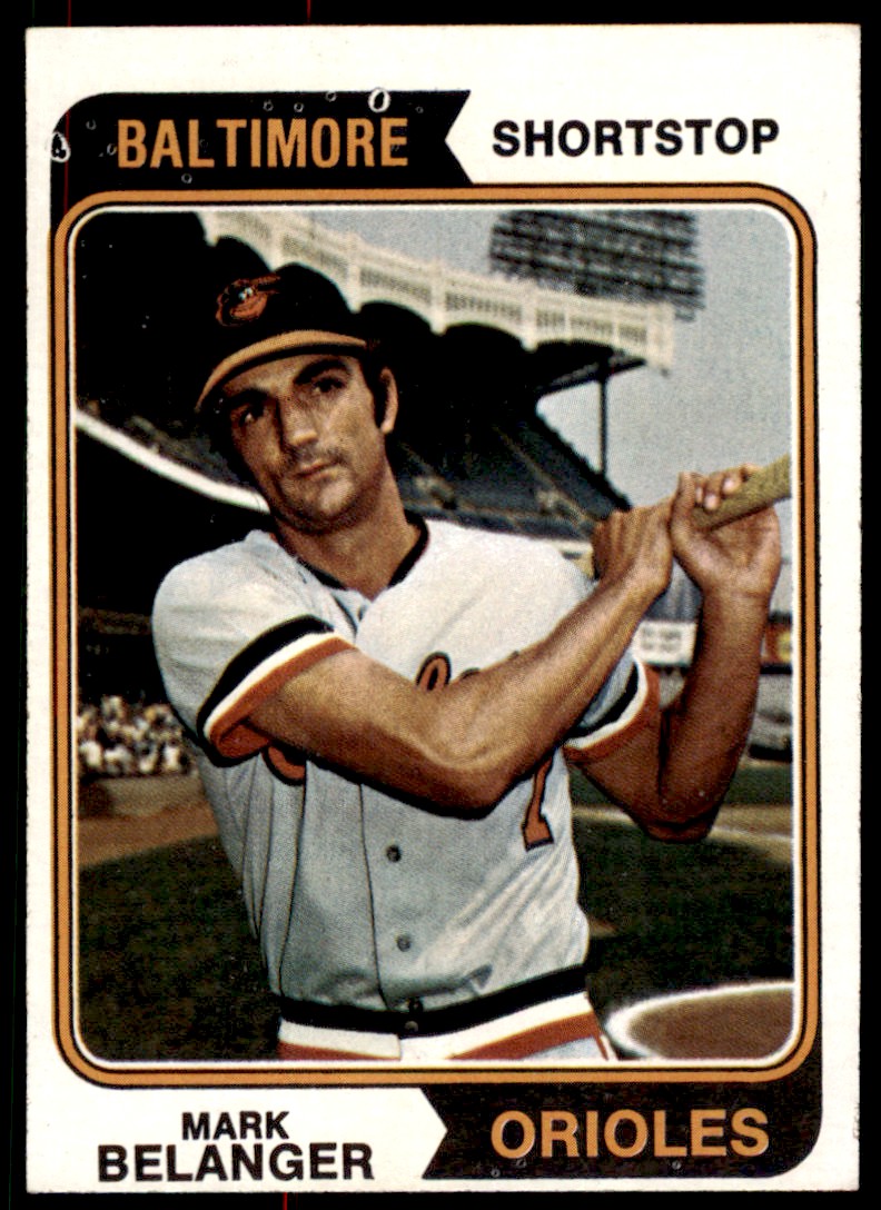 1974 Topps Mark Belanger #329 on Kronozio