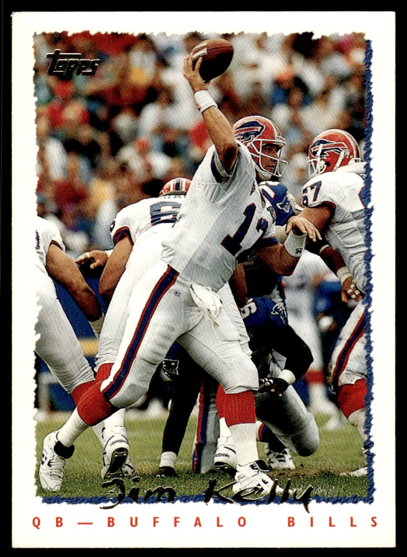 1995 Topps Jim Kelly #317 on Kronozio