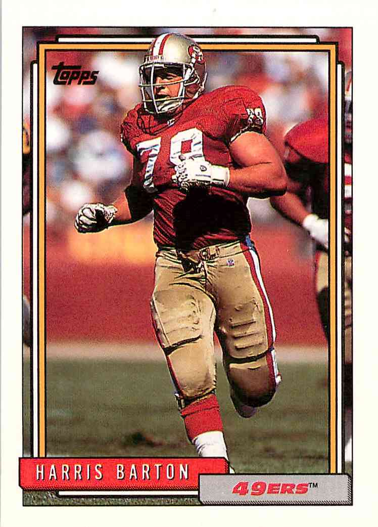 1992 Topps Harris Barton #103 on Kronozio