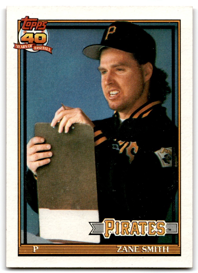 1991 Topps Zane Smith #441 on Kronozio