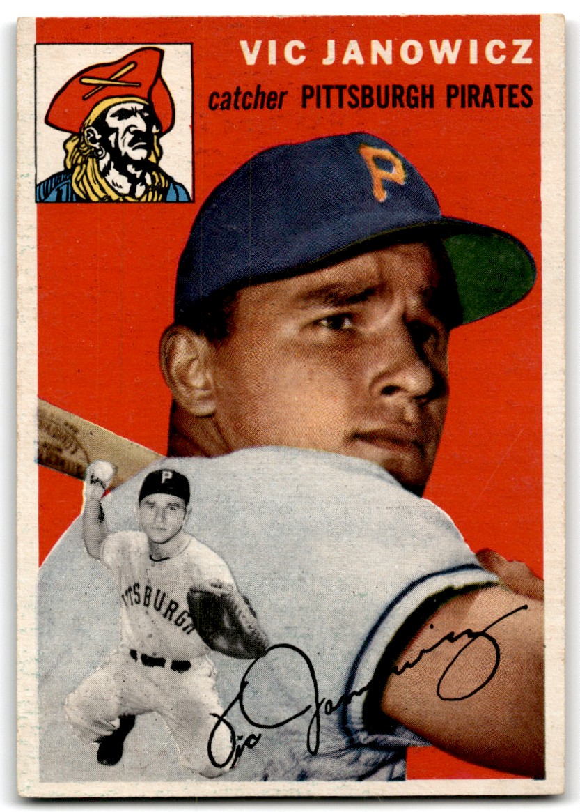 1954 Topps Vic Janowicz #16 on Kronozio