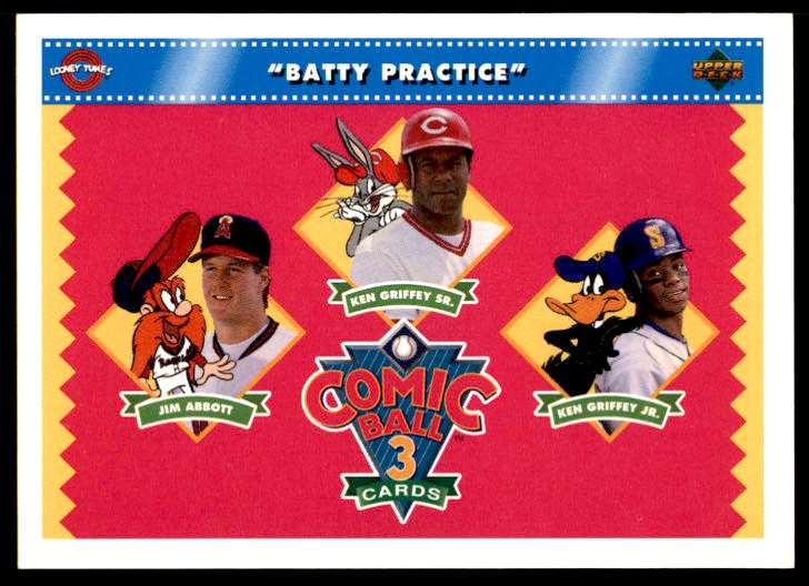 1992 Upper Deck Looney Tunes Major League Baseball Comic Ball Cards ...