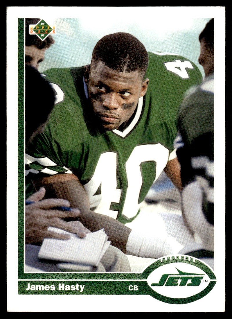1991 Upper Deck James Hasty New York Jets #190 | eBay