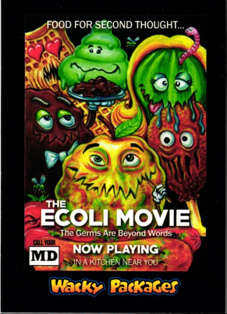 2018 Topps Wacky Packages The Ecoli Movie #16 on Kronozio