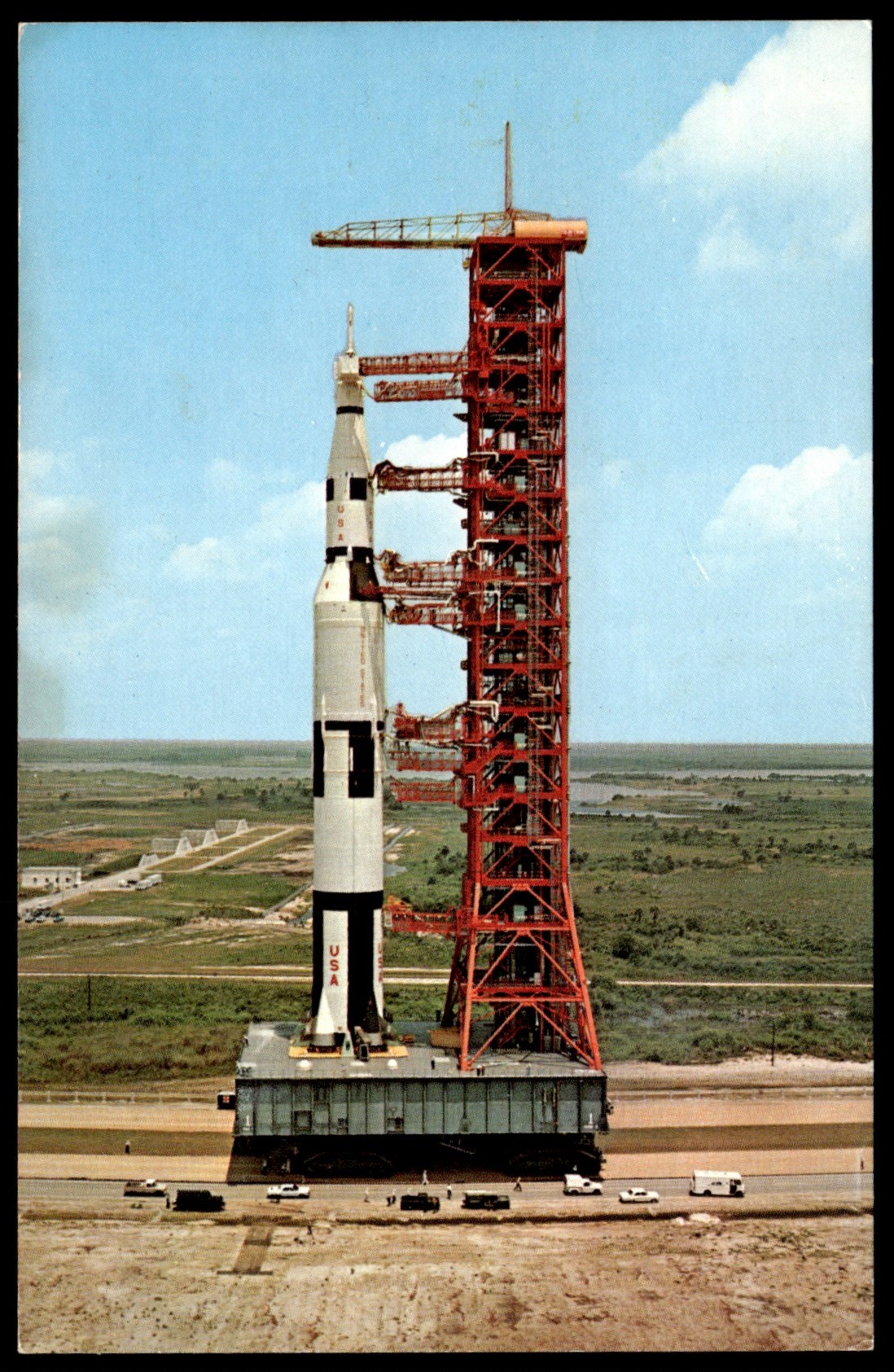 1930 Postcards Apollo/Saturn V Facility John F. Kennedy Space Center on ...