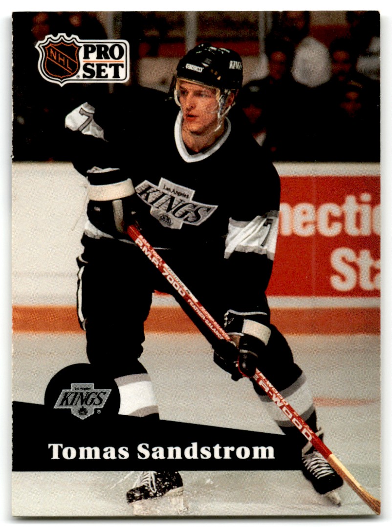 1991-92 Pro Set Tomas Sandstrom #97 on Kronozio