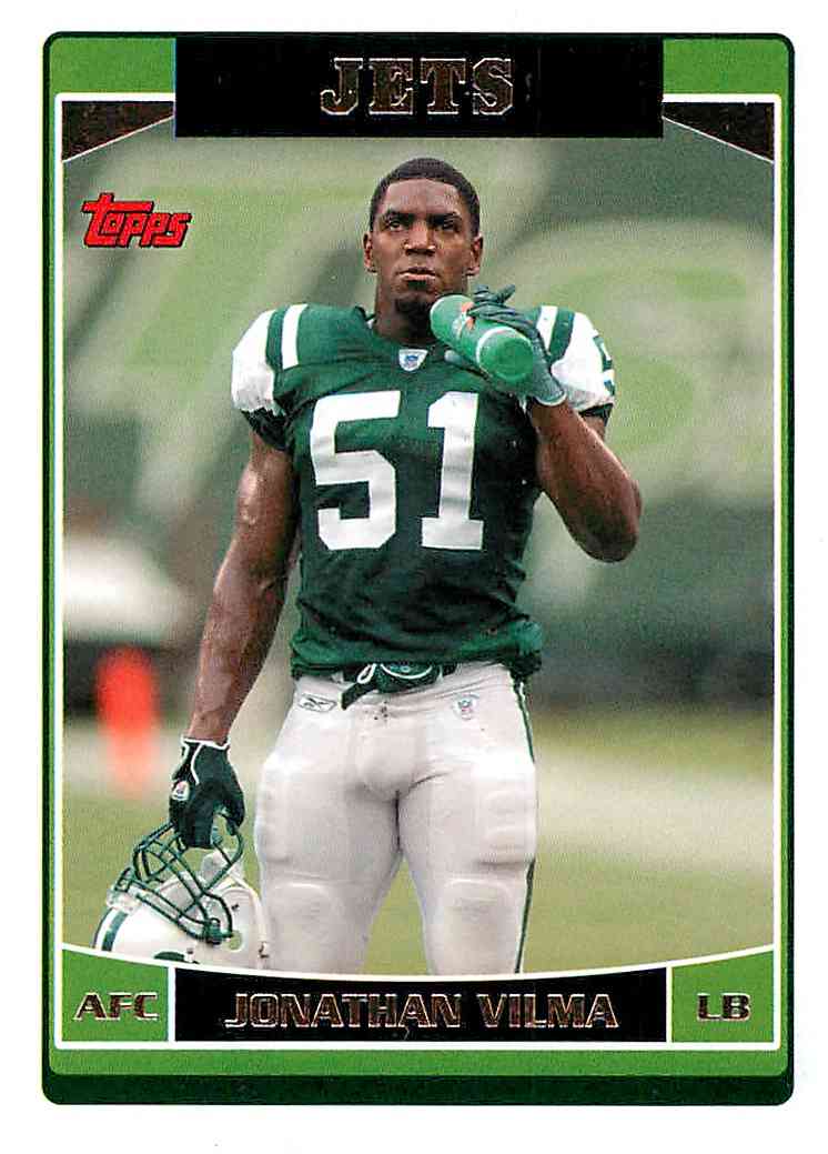 2006 Topps Jonathan Vilma #1 on Kronozio