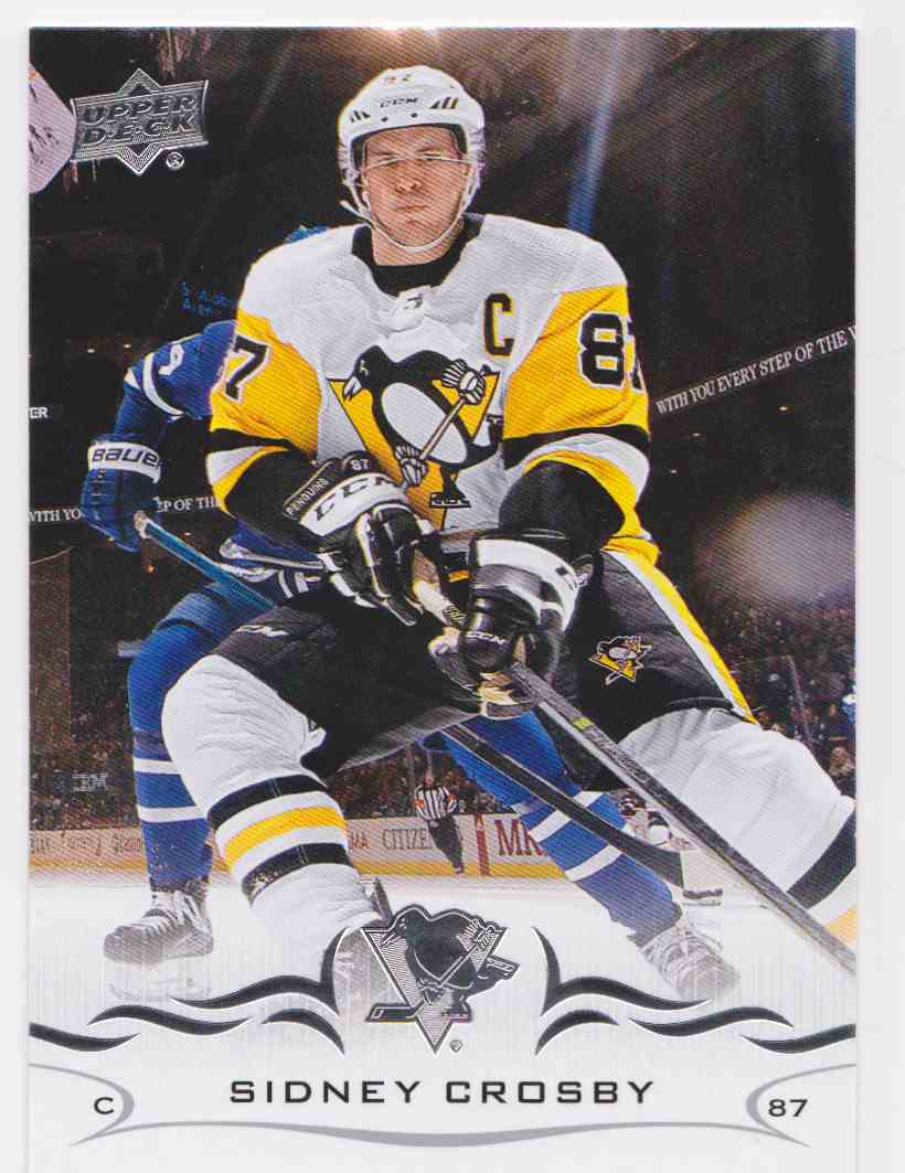 2018-19 Upper Deck Series 2 Sidney Crosby #392 on Kronozio