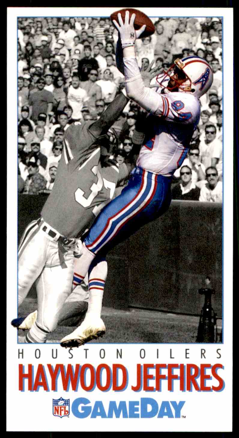1992 NFL Football Card Game Day Haywood Jeffires #235 on Kronozio
