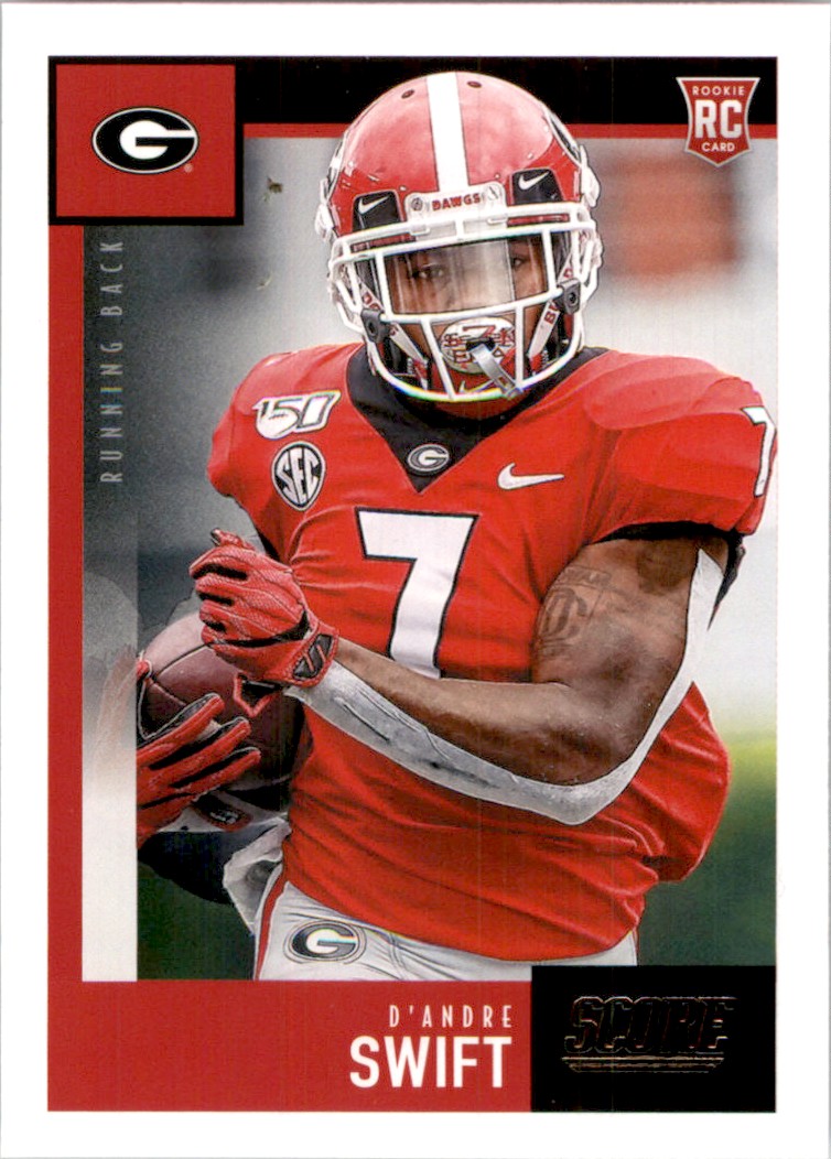 2020 Score D'Andre Swift #377 on Kronozio