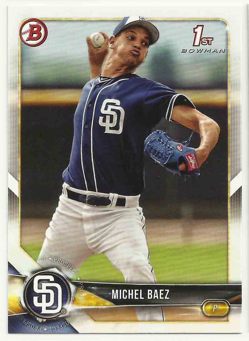 2018 Bowman Prospects Michel Baez #BP-67 on Kronozio