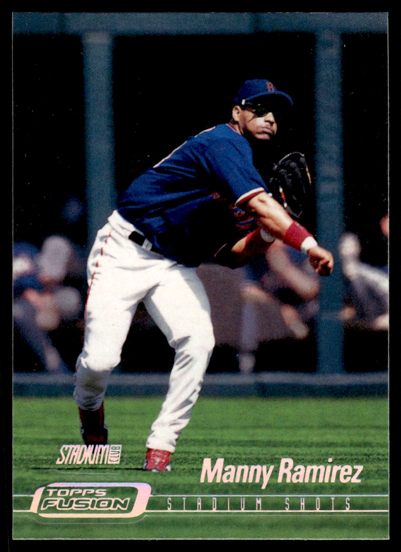 2001 Topps Fusion Manny Ramirez #150 on Kronozio