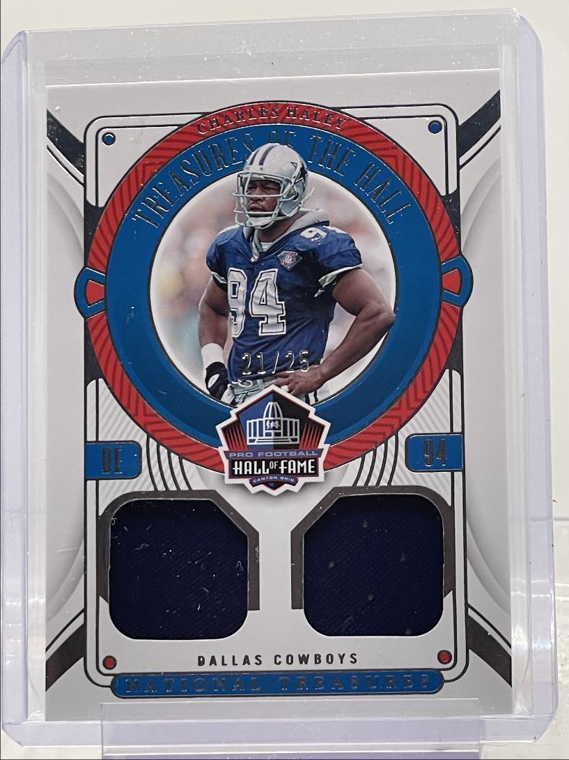 2022 NATIONAL TREASURES OF THE HALL PATCH CHARLES HALEY on Kronozio