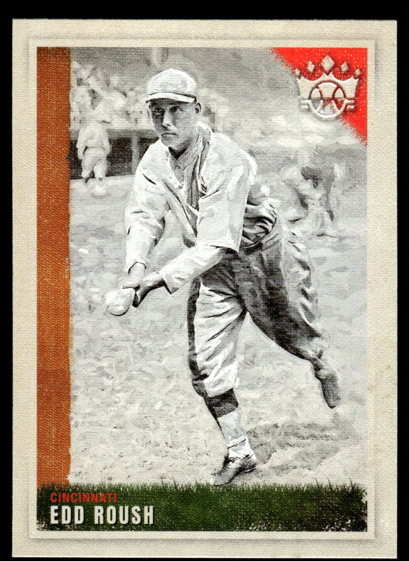 2022 Panini Diamond Kings Edd Roush #17 on Kronozio