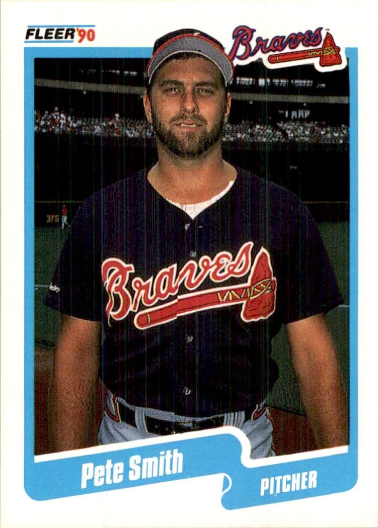 1990 Fleer Pete Smith #594 on Kronozio