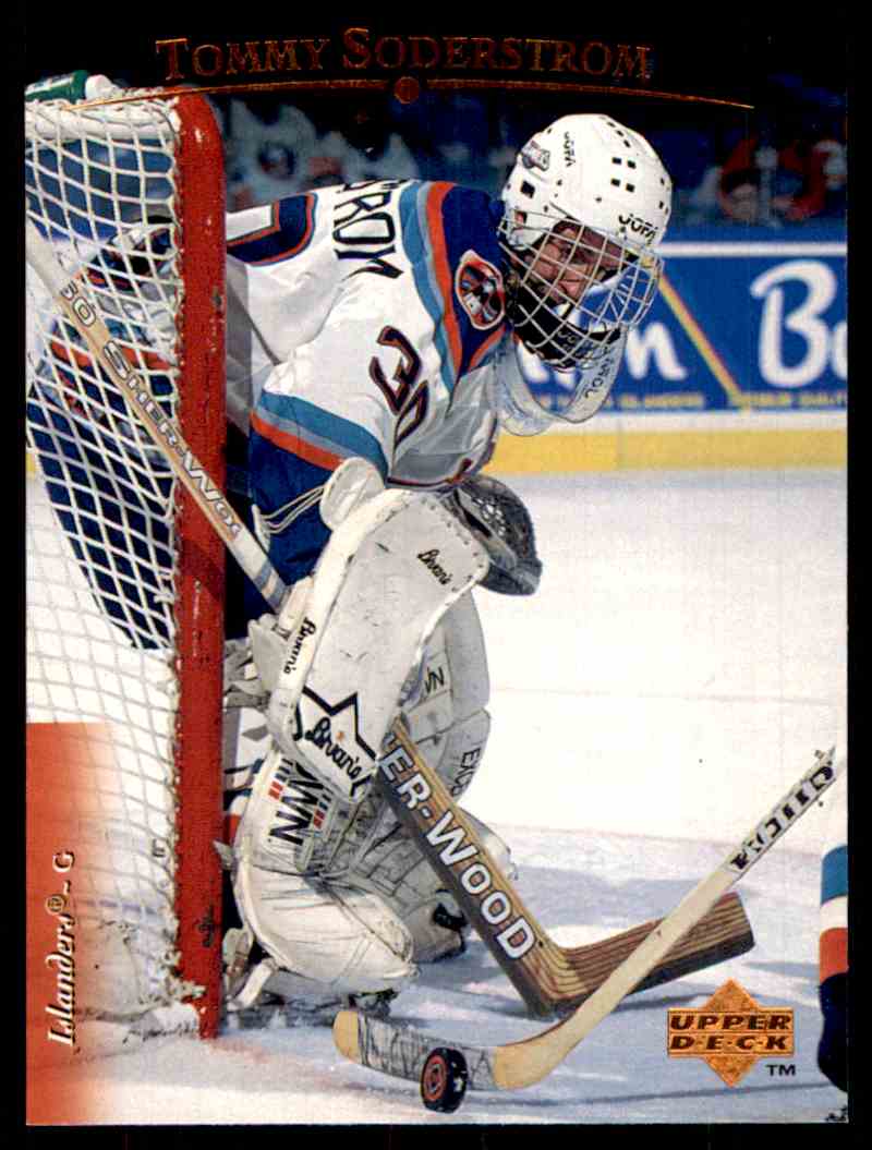 1995-96 Upper Deck Tommy Soderstrom #313 on Kronozio