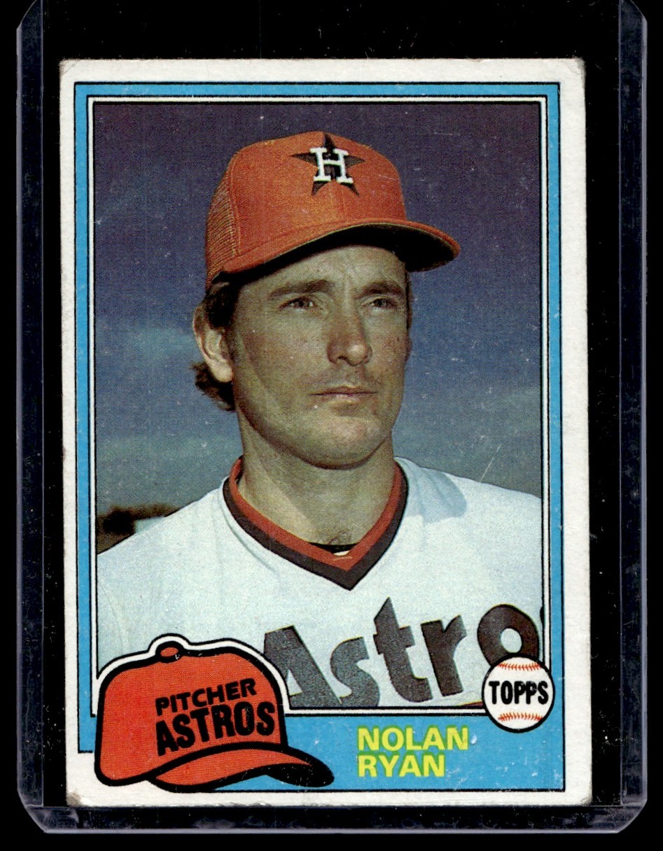 1981 Topps Nolan Ryan #240 on Kronozio