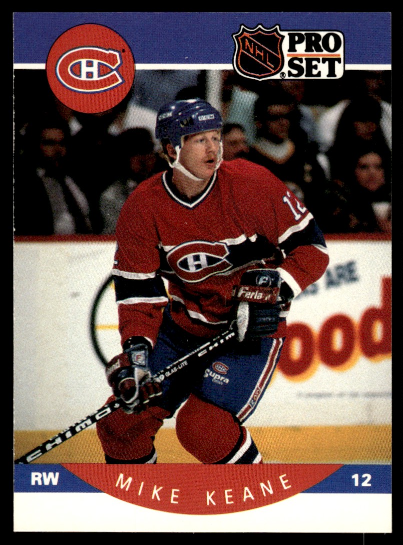 1990-91 Pro Set Mike Keane #151 on Kronozio