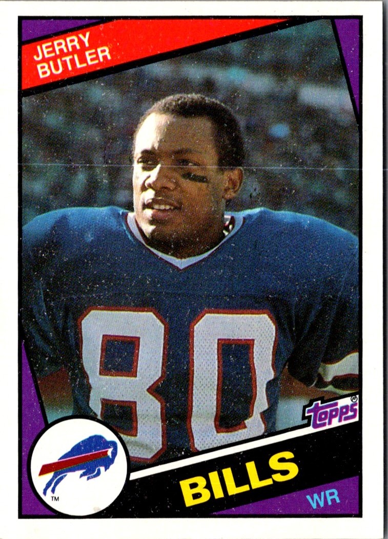 1984 Topps Jerry Butler #22 Buffalo Bills Football Card | eBay