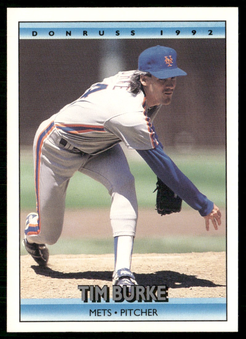 1992 Donruss Tim Burke #366 on Kronozio