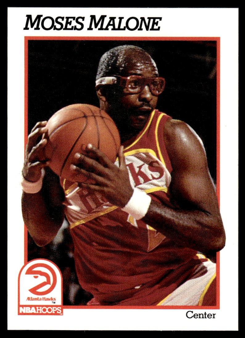 1992-93 NBA Hoops Gallery MOSES Malone #2 on Kronozio